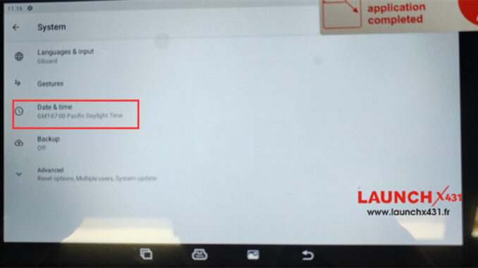 Launch X431 CRP919X/CRP919E Series Date Format Change Guide - Launchx431.fr Official blog