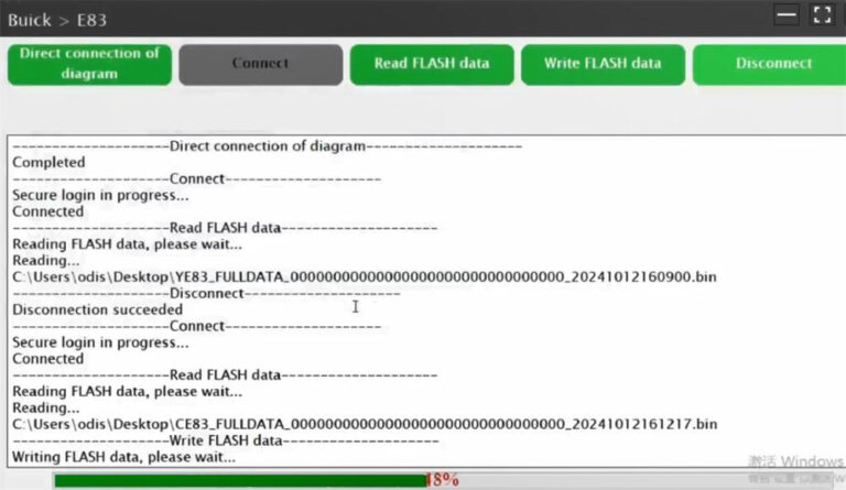 Buick E83 Cloned by Launch X431 ECU Programmer and X431 X-Prog3 with PC Adapter - Launchx431.fr ...