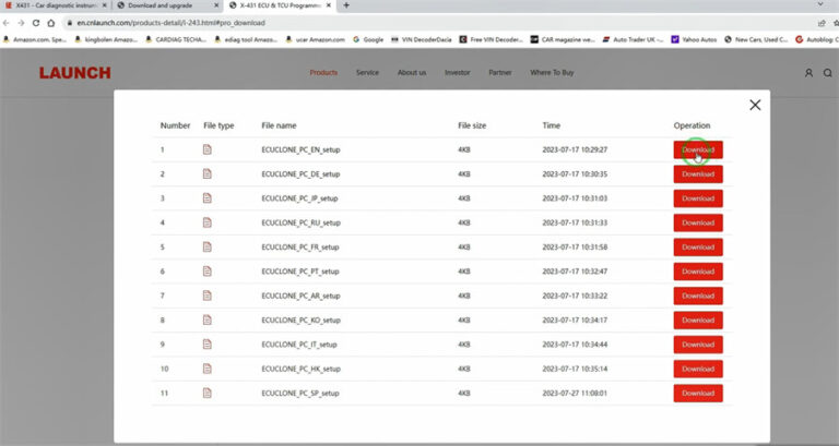 How to Download and Install Launch X431 ECU & TCU Programmer PC Software? - Launchx431.fr ...