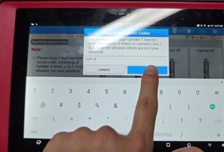 Launch X431 PAD V Read Write JAC Refine M4 2020 Injector Codes - Launchx431.fr Official blog